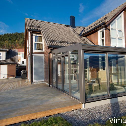 Vinterhage utenfor Larvik